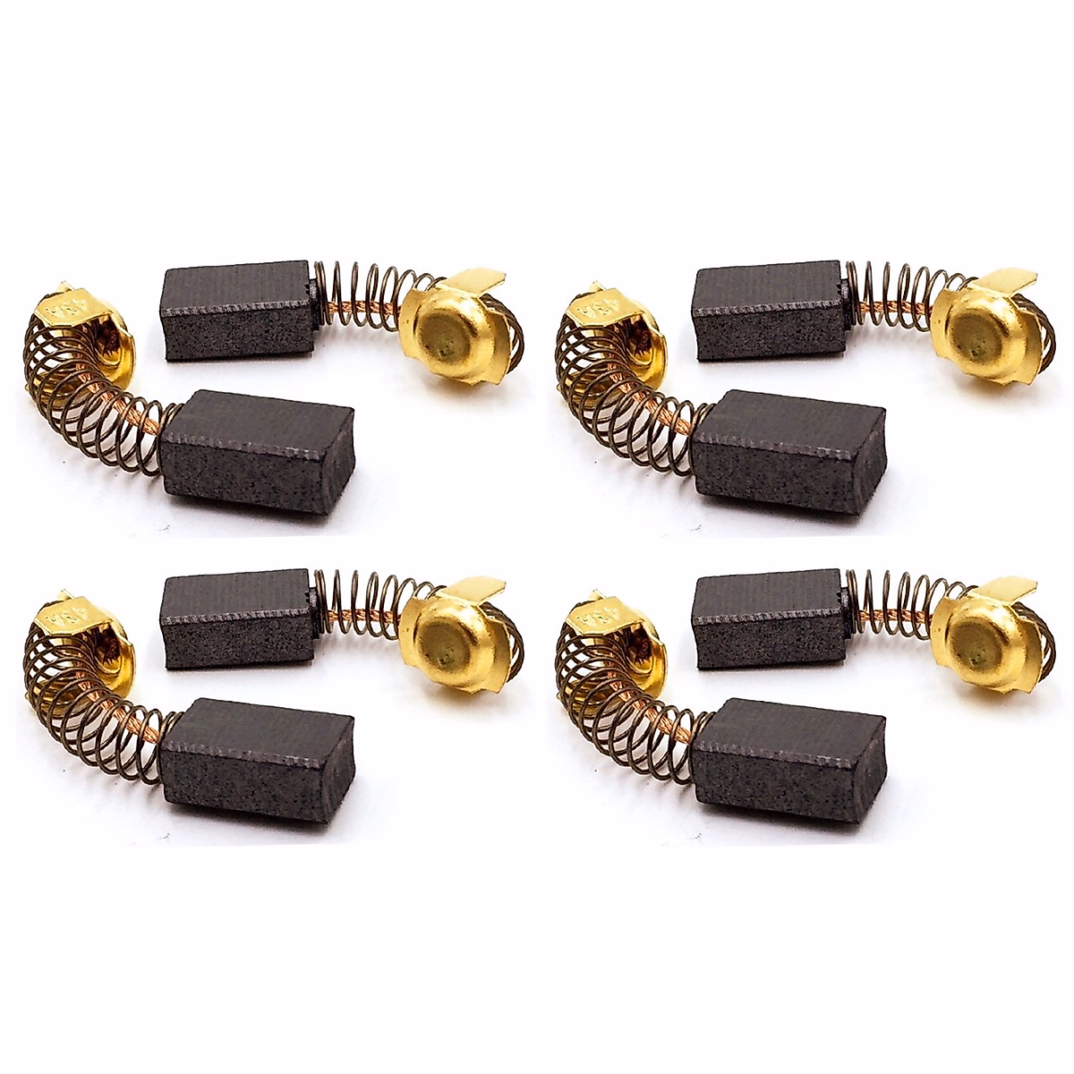 (4) Hitachi 999-038 Carbon Brushes 2ct for C12FSA, C8FSE, C7BD2, C7SB2, C7YA, C7BD, C7SB, TR12, CC14SB