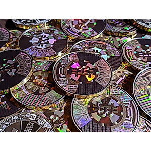 2021 Holographic Commemorative Bitcoin, 39 mm