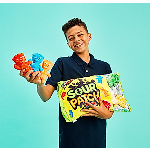 iscream Sour Patch Kids Package 18" x 12" Pillow Set with Mini SPK Candy Pillows