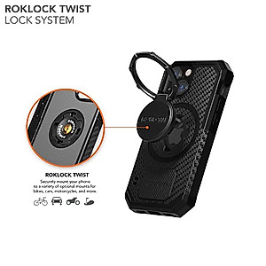 Rokform - iPhone 13 Mini Rugged Case + Low Pro Magnetic Phone Mount