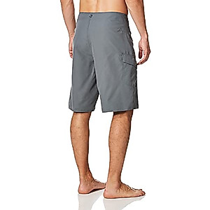 Quiksilver mens Manic 22 Inch Length Cargo Pocket Boardshort Swim Trunks, Iron Gate, 34 US