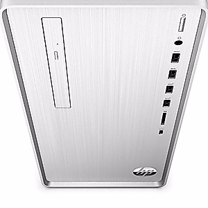 HP Pavilion Desktop, AMD Ryzen 7 4700G Processor, 16 GB of RAM, 512 GB SSD Storage, Windows 10 Home, Dual Display Support, Wireless Computer PC, for Gaming, Study, and Business (TP01-1160, 2020)