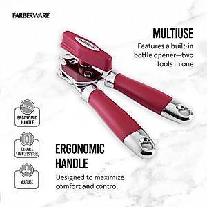 Farberware Pro 2 Can Opener, Berry, One Size (5263739)