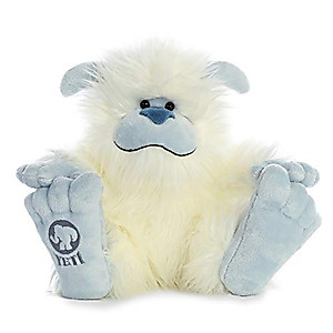Aurora® Mysterious Fantasy Yeti Stuffed Animal - Mythical Companion - Imaginative Adventures - White 12.5 Inches