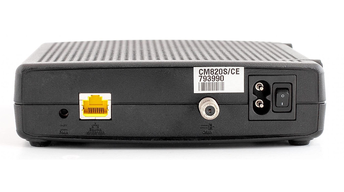 Arris CM820A Cable Modem – Renewed & Comcast Compatible