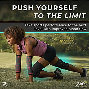 Rymora Knee Support Brace Compression Sleeves, Orthopedic Brace for Men and Women for Ligament Injury, Joint Pain Relief, Running, Arthritis, ACL, MCL, Sport (XL, Black, 1)