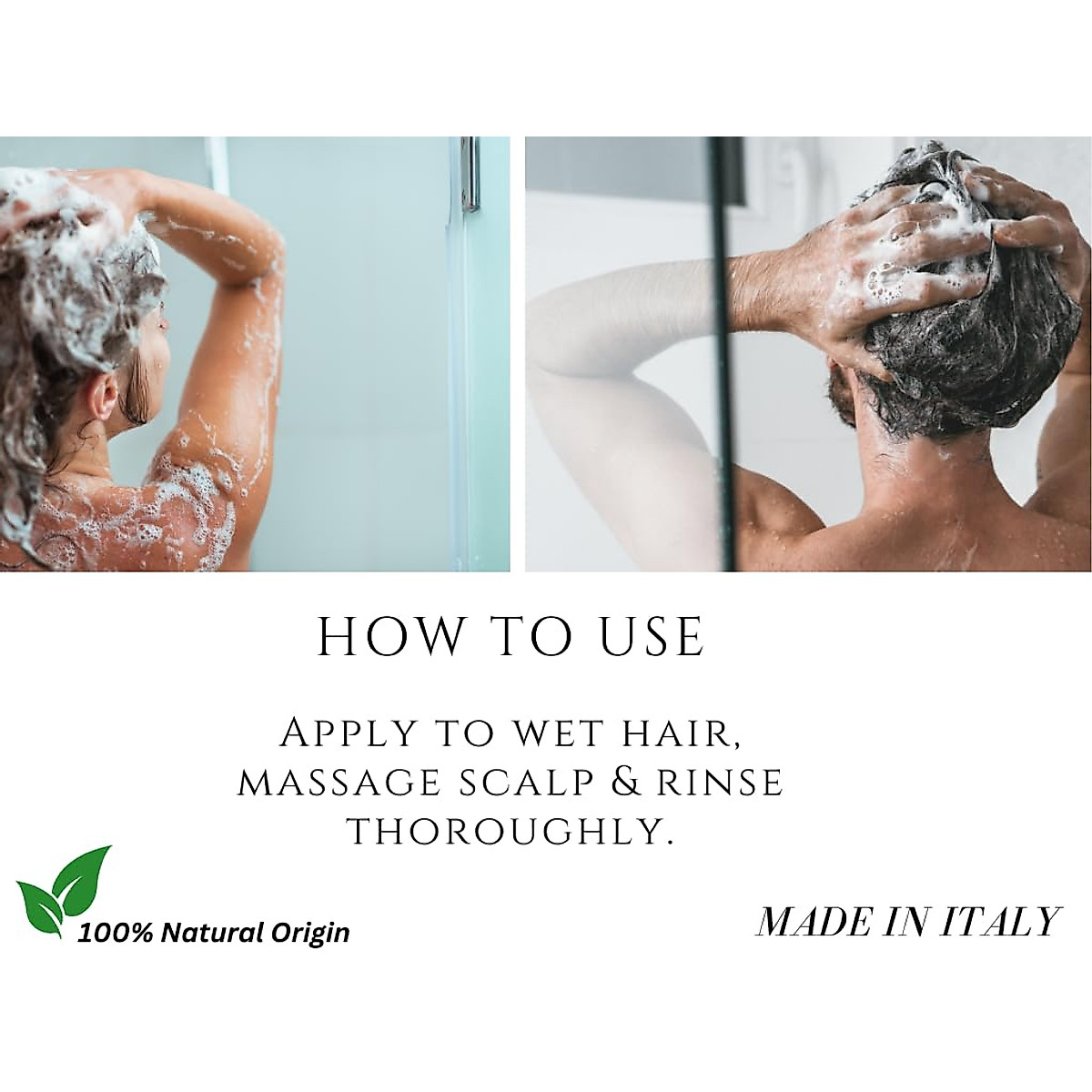 ZAIN1 Natural Hair growth Shampoo With Snail Mucin, Rosemary, Biotin, Niacinamide, Castor oil and Caffeine.(Mimosa, 8.45 oz) pH Level 5.2