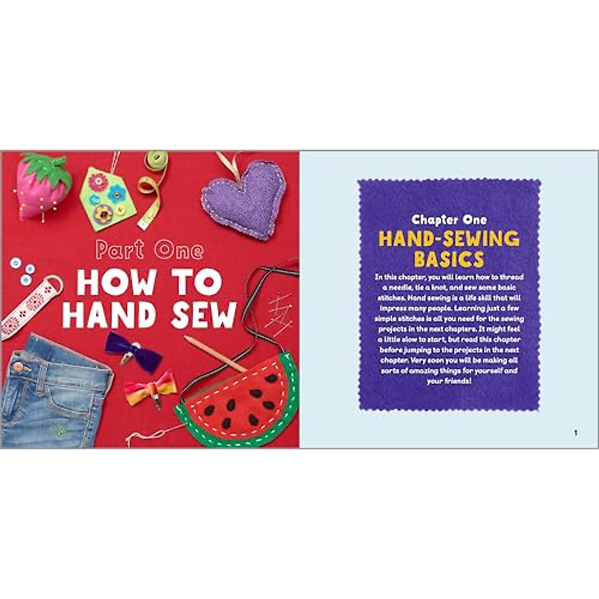 Sewing For Kids: 30 Fun Projects to Hand and Machine Sew