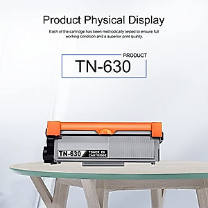 MOLIMER Compatible 1 Pack TN630 TN-630 High Yield Black Toner Cartridge Replacement for Brother TN 630 MFC-L2750DW MFC-L2750DWXL HL-L2370DW/DWXL MFC-L2710DW HL-L2390DW DCP-L2550DW HL-L2350DW Printer