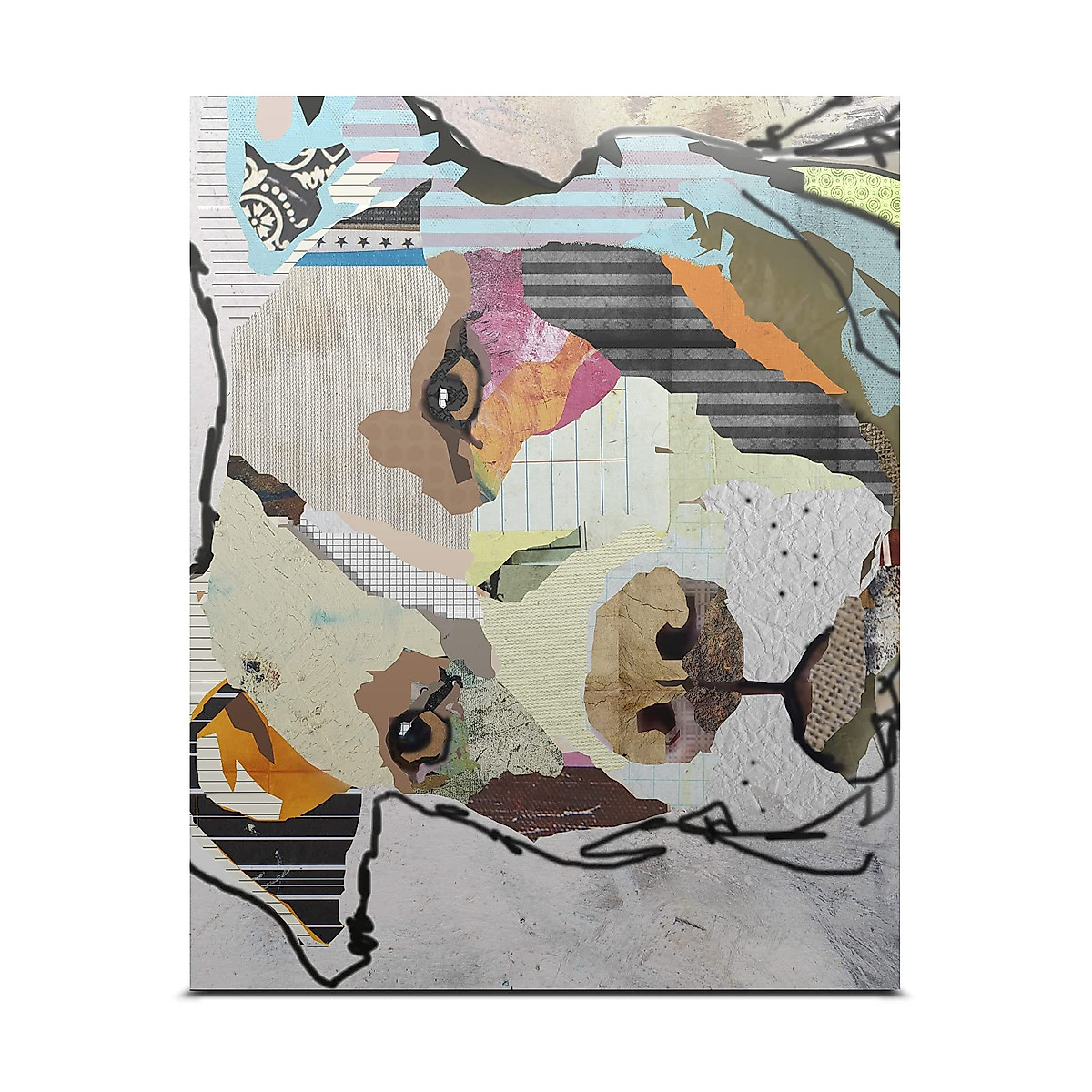 Head Case Designs Officially Licensed Michel Keck Pitbull Art Mix Matte Vinyl Sticker Gaming Skin Case Cover Compatible With Xbox One X Console