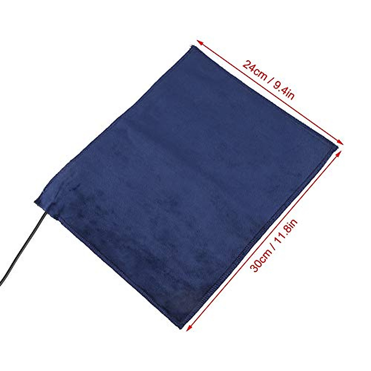 5V USB Electric Cloth Heater Pad, Heating Element for Muscle Pain Relief Clothes Seat Pet Warmer, 9" x 12"