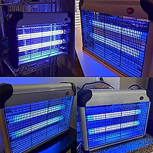 Kensizer 2-Pack 13'' Bug Zapper Light Tubes Replacement 10W Each for 20W Electronic Bug Zapper T8 Lamp Bulbs for Indoor Outdoor