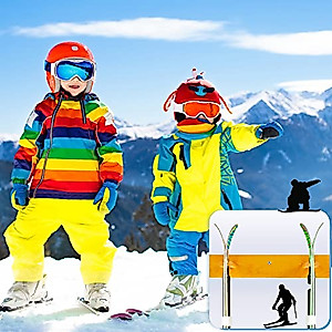 2 Pcs Timber Wall Mounted Ski Rack for Garage Wall Wood Ski Wall Mount Wooden Snowboard Rack Wall Mount Vertical Ski Holder Indoor Ski Storage Racks for 8 Pairs of Skis Home Garage Hanging System