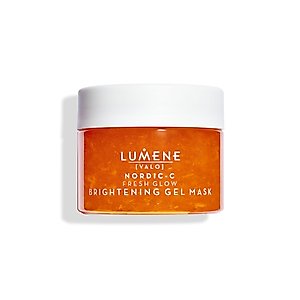 Lumene Nordic C Fresh Glow Brightening Gel Mask - Gentle Vitamin C Face Mask - Arctic Cloudberry AHA Exfoliant for Glowing Skin - Hydrating Facial Mask - (150mL)