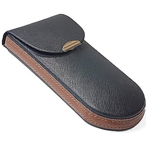 M-world Slim, Light, semi- Hard, Eye Glasses Case (Black)