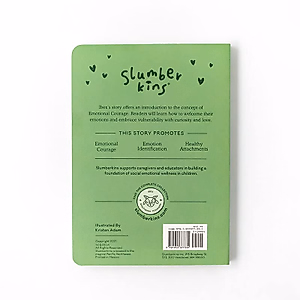 Slumberkins 14" Kin & Board Book | Promotes Emotional Courage, Resilience & Empathy | Social Emotional Tools for Ages 0+ (Ibex Kin & Board Book)