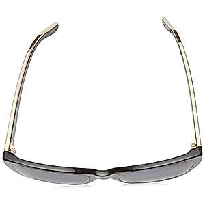 Marc Jacobs Women's Marc 450/G/S Cat Eye Sunglasses, Black/Gray Shaded, 55mm, 20mm