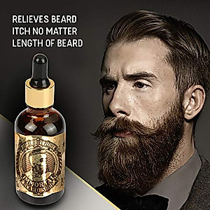 Immortal NYC 'Beard Oil' - 1.7Oz. - Beard Growth Oil - Beard Conditioner - Beard Oil For Men Growth - Beard Softener - Beard Growth For Men - Beard Grooming - Beard Growth Serum-Beard Products For Men
