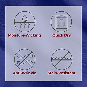 Mellanni Queen Sheets Set - 4 PC Iconic Collection Bedding Sheets & Pillowcases - Hotel Luxury, Extra Soft, Cooling Bed Sheets - Deep Pocket up to 16 inch (Queen, Royal Blue)