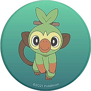PopSockets PopGrip: Swappable Grip for Phones & Tablets - Pokemon - Grookey Fade