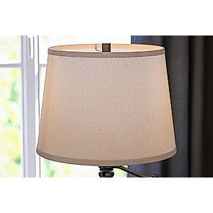 Kenroy Home 32215CBZ Riverside Swing Arm Floor Lamp with Copper Bronze Finish, Classic Style, 59" Height, 24" Width, 18.625" Depth