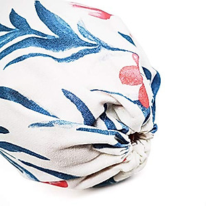 Flower Pattern Plastic Bag Holder Grocery Shopping Bags Carrier Storage Organizer Extra Large(23" x 9")