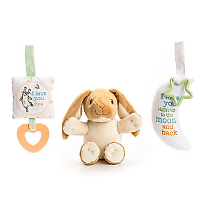 KIDS PREFERRED Guess How Much I Love You 3 Piece Gift Set with Stuffed Animal and Activity Toys