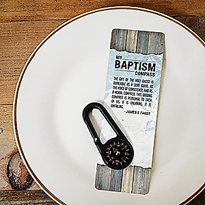 Ringmasters LDS My Baptism Compass & Bookmark