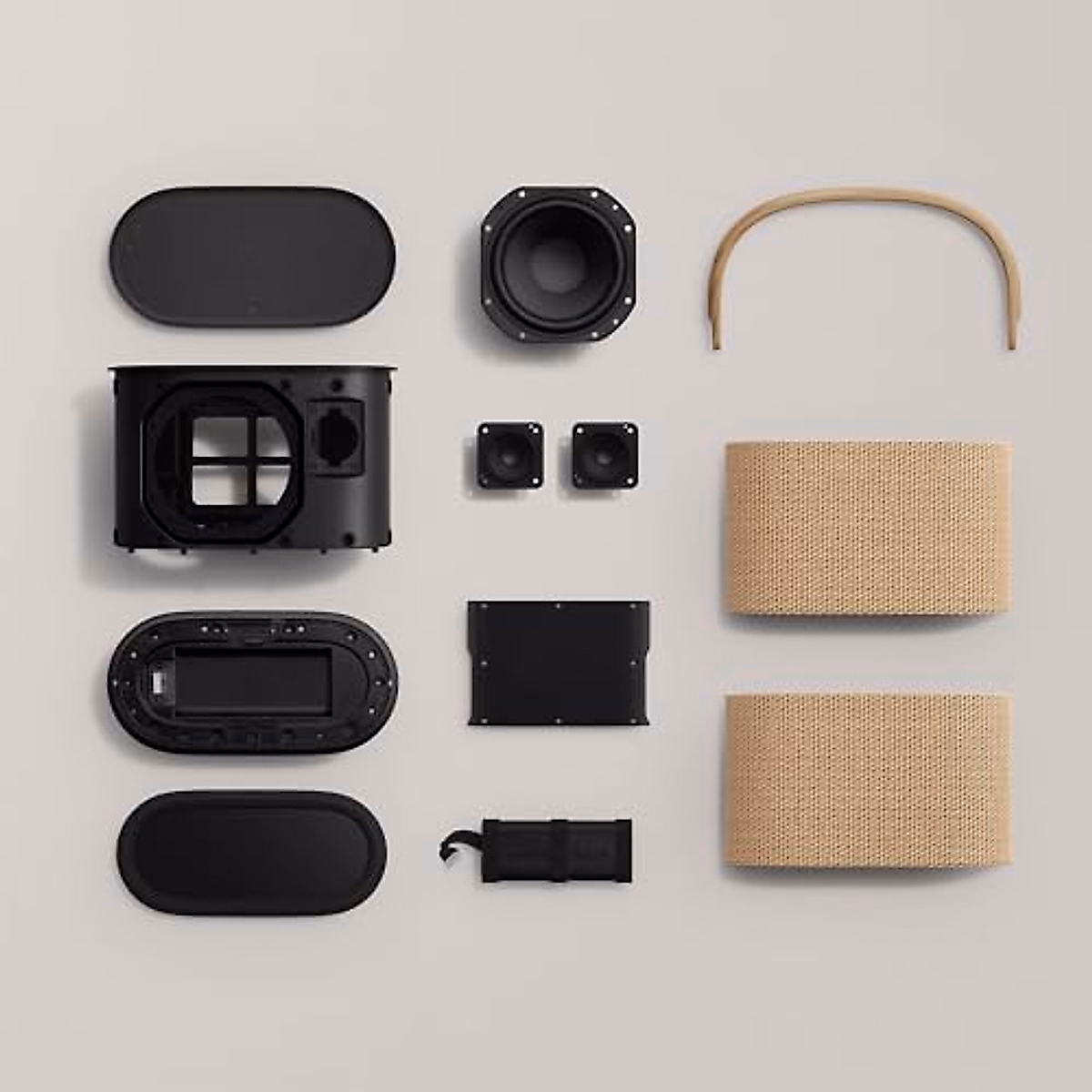 Bang & Olufsen Beosound A5 - Portable Bluetooth Speaker with Wi-Fi Connection, Carry-Strap, Nordic Weave