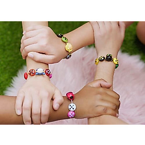 UPD Miraculous Ladybug Lucky Jewels Charm Bracelet, Necklace, Dangle & More! (Blind Box) - Collect All 68 Gems!