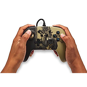 PowerA Enhanced Wired Controller for Nintendo Switch - Ancient Archer, Gamepad, game controller, wired controller, officially licensed