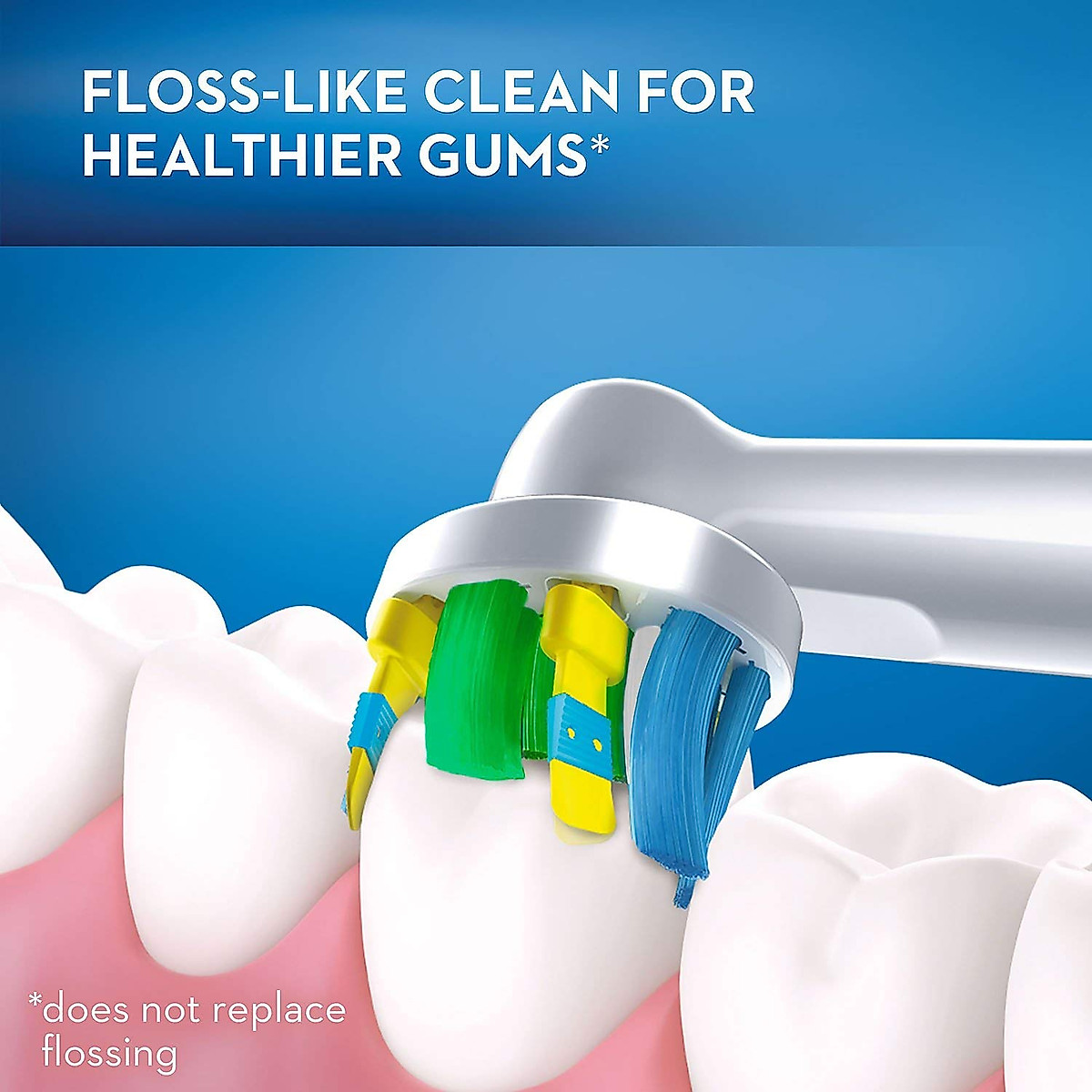 Oral-B Replacement Brush Heads, Floss Action (8 Count)