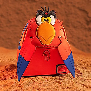 Loungefly Disney Backpack: Aladdin Iago Cosplay Backback - Amazon Exclusive, Multicolor
