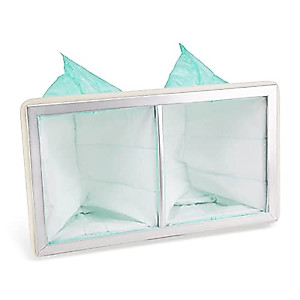 POWERTEC 75006 1 Micron Inner Filter for POWERTEC AF4000, AF4001/ WEN 3410/ Shop Fox W1830 Air Filtration System, 1pk, Air Filtration Systems Woodworking for Shop Dust Collectors, Workshop and Garage