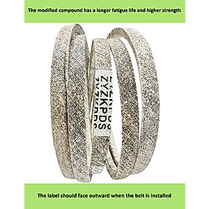 ZYZKPDS Mower Deck Belt for Toro 119-8820 120-3892 ss5000 SS5060 with 50" Deck 1/2 x 141inch Kevlar Cord Belt