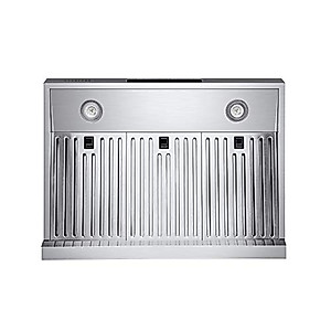 Hauslane | Chef Series 30” PS10 Under Cabinet Range Hood | PRO PERFORMANCE | Stainless Steel Electric Stove Ventilator | 3 Speed Exhaust Fan, Bright LED Lights & Delay Auto Shut-Off