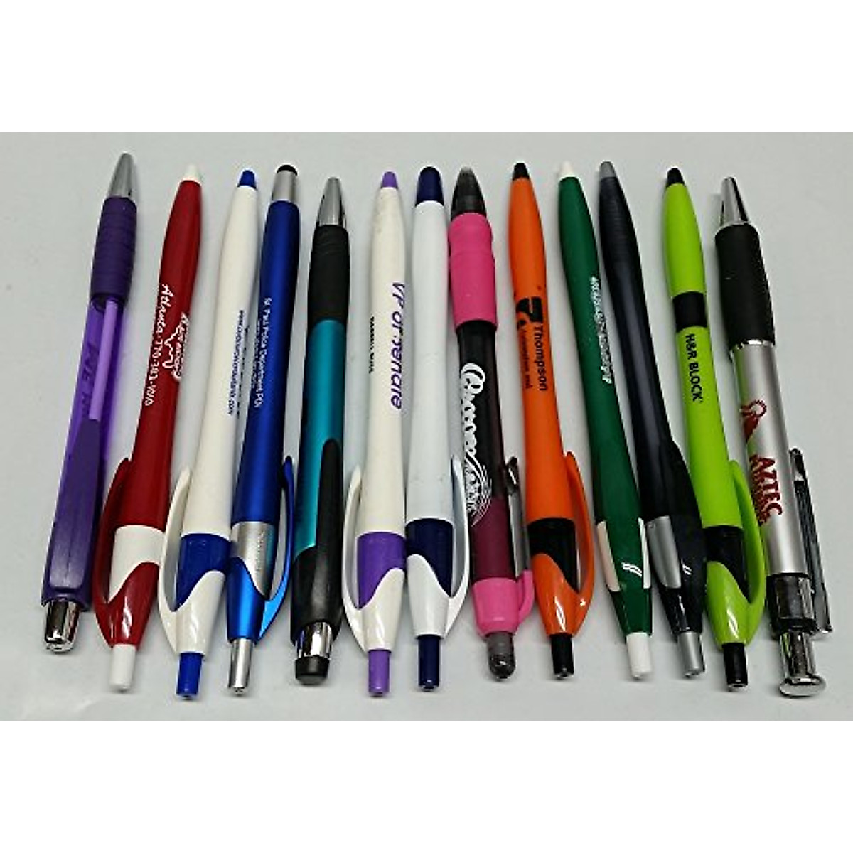 DG Collection (5lb Box Approx. 200-250 pens) Assorted Retractable Ballpoint Pens Office Ink Pen Supplies Big Bulk Lot