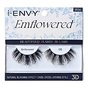 iEnvy Emflowered Natural Blooming Effect Fake Eyelashes Flared 3D False Lashes (06)