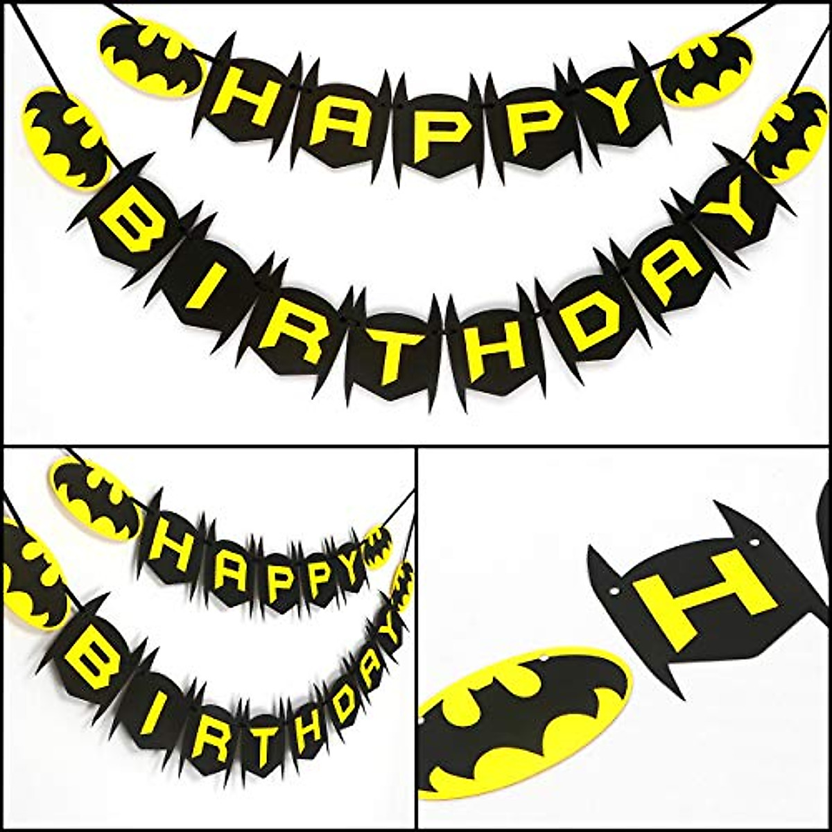 Seyal® - Bman Happy Birthday Banner