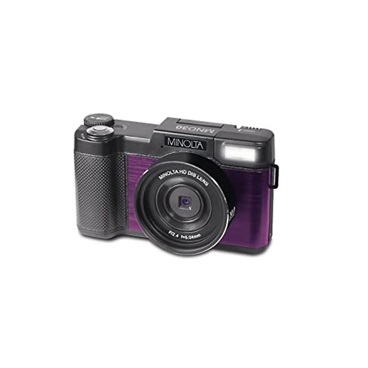 Minolta MND30 30 MP / 2.7K Ultra HD Digital Camera (Purple)