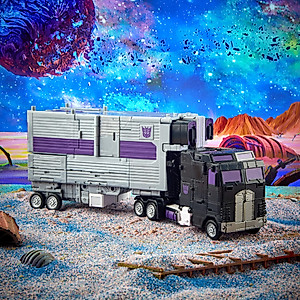 Transformers Toys Generations Legacy Series Commander Decepticon Motormaster Combiner Action Figure - Kids Ages 8 and Up, 13-inch