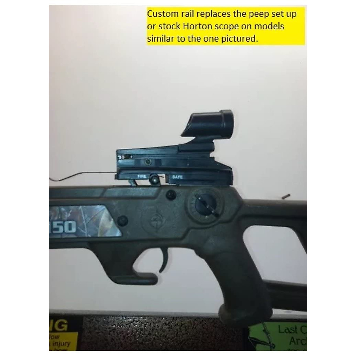 Horton Crossbow Scope Mount,black