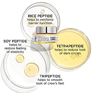 IT Cosmetics Confidence in an Eye Cream, Anti Aging Eye Cream for Dark Circles, Crow's Feet, Lack of Firmness & Dryness, 48HR Hydration with 2% Super Peptide Concentrate, for Day + Night - 0.5 fl oz