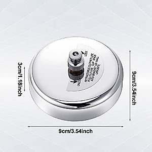 Shappy 4 Pieces Retractable Clothesline 9.2ft Adjustable Laundry String 304 Stainless Retractable Clothesline Heavy Duty Stainless Steel Rope Retracting Clothes Line for Indoor Outdoor Home (Silver)