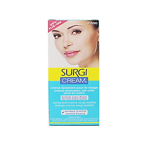 Ardell Surgi Professional Hair Remover Cream for Face Fresh Scent, 1.75 Ounce