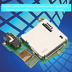 Professional Game host card slot for switch, Game Cartridge Card Slot Host Reader Tray Earphone Hole Port Fit for Switch Console Card Slot Replacement