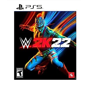 Deran WWE 2K22 for PlayStation 5 [New Video Game] Playstation 5 Star Wars andor Marvel's The Avengers blu ray Magic Royal Edition The Walking Dead Stranger Things - PS4