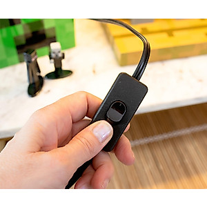 Minecraft Steve Figural 13-Inch LED Desk Lamp | Mood Light For Nightstand Table, Shelf