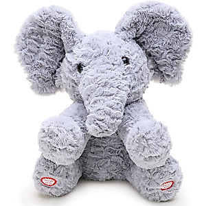 Peekaboo Talking Singing Moving Soft Plush (Elephant)