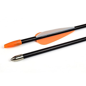 Archery Practice Fiberglass Arrows 26 Inch Target Shooting Safetyglass Recurve Bows Suitable for Youth Children Woman Beginner 6PCS